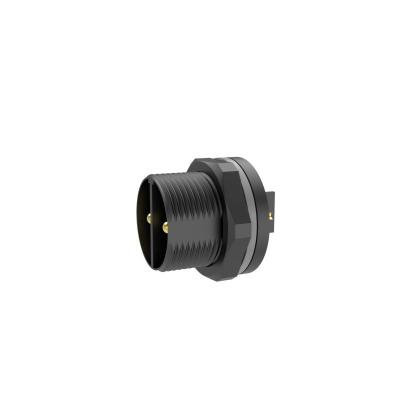China IP67 Waterproof M16 Circular Connector with Threaded Panel Mount and 500V Rating for sale