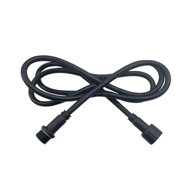 Quality M18 Waterproof Male Female Connector with IP68 Waterproof Rating, 15A Current Capacity, and PA66 Nylon Material for Outdoor Lighting for sale
