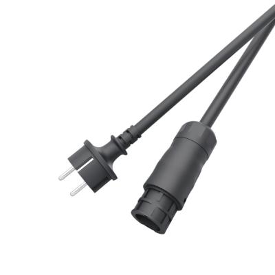China IP67 Waterproof Power Connector Panel Mount 3 Pin with 10A Current Rating for Secure Electrical Connections for sale