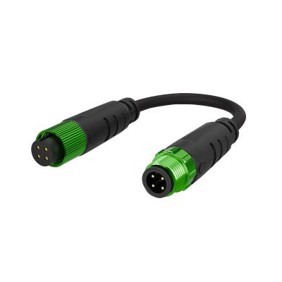 China Y Type Waterproof Cable Connector IP67 Rated 500V with PA66 Nylon Material for Secure Connections for sale
