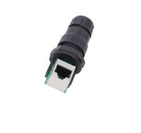 Quality IP67 Waterproof RJ45 Connector with 125V Voltage and 90-Degree Angle Design for for sale