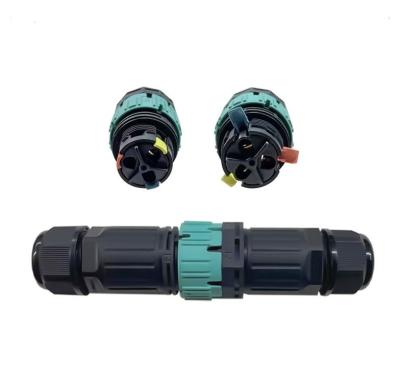 China M23 Connector IP68 Waterproof Data Connector with PA66 Nylon and 450V Rating for Outdoor Use for sale