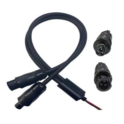 China BC01 IP68 Waterproof Data Connector TUV Certified PA66 Nylon 3-Core for Solar Inverter for sale