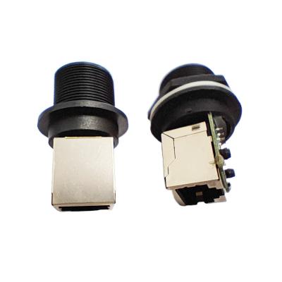 China M20 Signal RJ45 Waterproof Connector with IP67 Rating 125V Operating Voltage and 1.5A Max Current Rating for sale