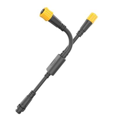 China P12 Self-Locking IP68 Waterproof LED Connector with 10A Rated Current for Outdoor Lighting for sale