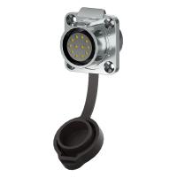 Quality IP68 Waterproof M20 Overmolded Cable Connector with 32A Max Current and Screw for sale