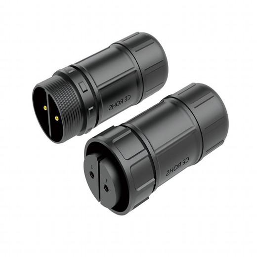 Quality IP68 Waterproof Data Connector with 40A High Current and Copper Needle Contact for Panel Mount Applications for sale
