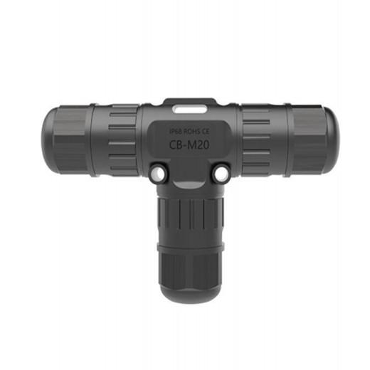 Quality Panel Mount Two Pin Waterproof Data Connector with 40A High Current and IP68 Quick Plug Design for sale