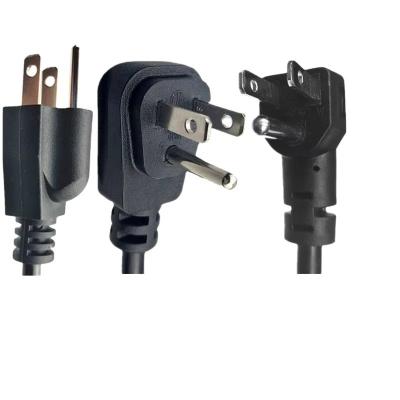 China UL Certified 10A 250V 3 Pin Power Plug AC Power Cord for Industrial Applications for sale