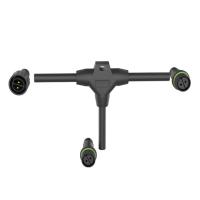 Quality IP67 Waterproof Circular Connector with 4 Pin Male Female Self-Locking Butt Type for sale