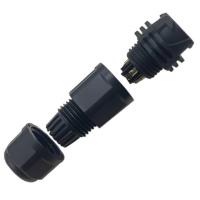 Quality 4 Pin IP67 Water Resistant Circular Connector For Cable Jacket OD 4.5-9.2 Mm2 for sale