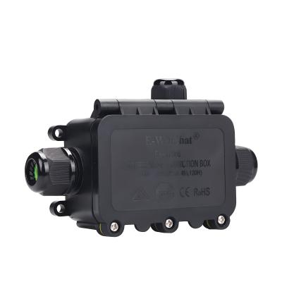 China Waterproof Electrical Junction Box IP68 1In2Out Outdoor Cable Connector Through-Type for sale