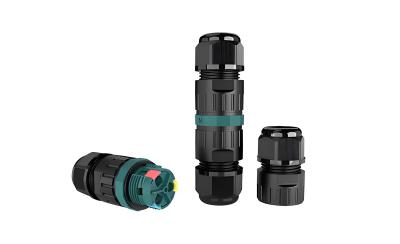 China P20 3-Pin Power Connector with 16A 450V Push-Wire Waterproof Circular Connector for sale