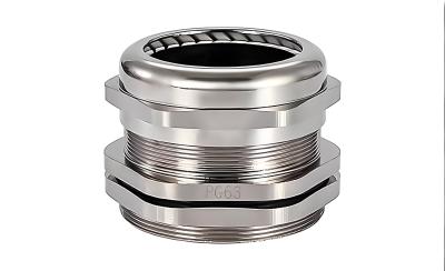 China PG Metric Thread IP68 Waterproof Cable Gland Nylon PA66 Copper Material for sale