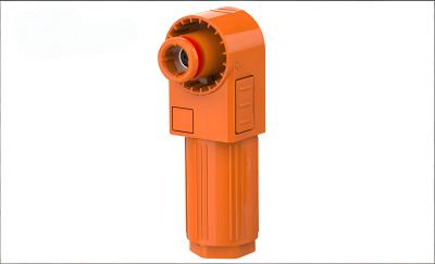 China PG50A-OR-IP67 Fixed (Non-Rotatable) Energy Storage Connector - Orange Positive, Stud Mount for sale