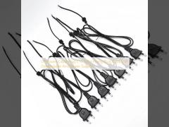 US Power Cable Plug C13 3 Pin Prong Plug Cable For Dependable And Power Supply