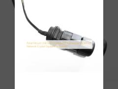 Panel Mount USB RJ45 Waterproof Connector Socket Of Network Crystal Equipment System
