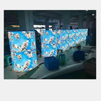 China Outdoor Flexible LED Display Screen P10mm 40x320mm Module 360 Degree Bendable for sale