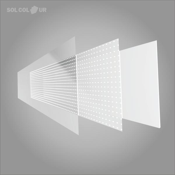 Quality Flexible Transparent LED Film Screen Module Glasses Installation Wide Viewing for sale