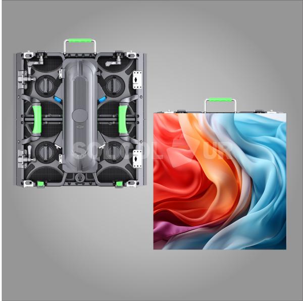 Quality P2.604 500x500mm Indoor Rental LED Screen Display IP30  High Contrast for sale