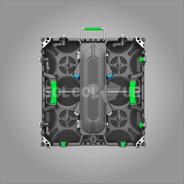 Quality Outdoor P3.91 Back Service Led Screens Rental LED Panel Straight Cabinet for sale
