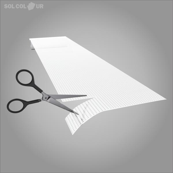 Quality P16 P20 Bendable Cuttable Film LED Screen Module 90% High Transparency for sale