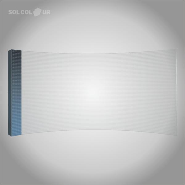Quality High Brightness Semi Outdoor Film LED Screen Module Shop Facade Installation for sale