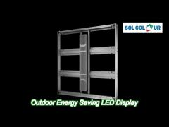960x960mm Armoire LED Affichage économe en énergie IP65 Écran LED Contraste élevé