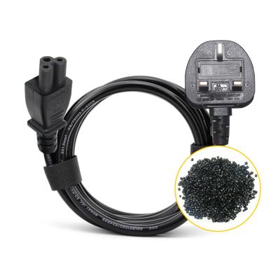 China 5a Fuse Uk C5 Power Cable For Laptop 5amp Ac Computer USB 3 Prong for sale