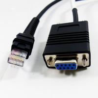 China Flexible Black RS232 Scanner Cable For Barcode Reader LI3678 Rs232 for sale