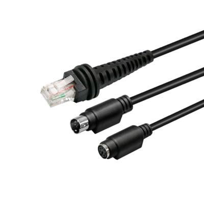 Cina Cavo della tastiera dell'OEM Ps2, lettore di codici a barre Cable To Rj 50 10P10C 2m 3m 5m in vendita