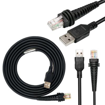China 16.5ft van de de Streepjescodescanner van pvc de Kabels USB aan Rj45 voor 1900GSR 1902GHD Te koop