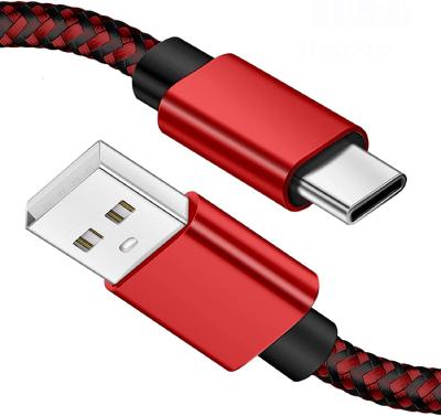 Cina Il nylon ha intrecciato il tipo diritto il carico veloce del cavo 3m 10ft di USB di C in vendita