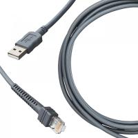 China Barcode USB Scanner Cable , RJ50 Extension Cable 3m 5m Length for sale