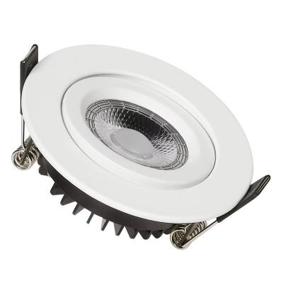 China PF0.9 IP20 75mm Cut Out LED Downlights Shallow Recessed for sale