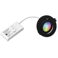 China 6W Smart LED Downlight TUYA Wireless RGBCW Low Profile Ceiling 220-240V for sale