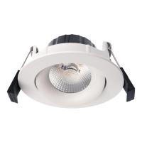 China 8W Tilt LED Downlight 220-240V 40 Degree Beam Angle Flicker Free Recessed Lighting for sale