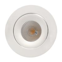 China 8W Tilt LED Downlight 220-240V 40 Degree Beam Angle Flicker Free Recessed Lighting for sale