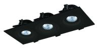 China Grille 3×8W Rectangular LED Downlights Ceiling Recessed for sale