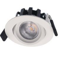 China 6W 360 Degree Rotatable COB Downlight Dim2Warm 96mm Insulation Compatible for sale