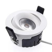 China 7W 9W Adjustable COB LED Downlight 83mm Cutout Dimmable 220-240V for sale