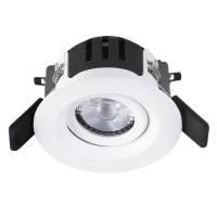 China Smart Spring Round LED Downlight 8W Dimmable Adjustable Recessed Spotlight 220-240V for sale