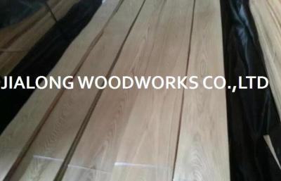 China Ash Wood Plain Sliced Veneer Reconstituted Wood Veneer 2.5m Length for sale