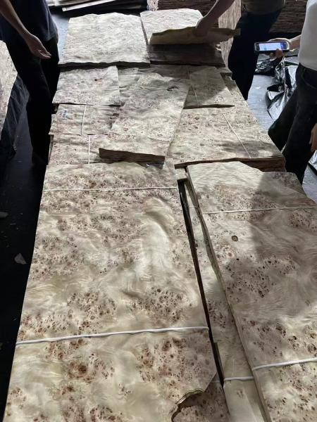 High Quality Mappa Burl Veneer Sheet For Furniture Decoration