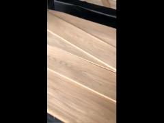 Blad van het kroon het Eiken Vernisje 1200mm - 3800mm Natuurlijk Houten Vernisje