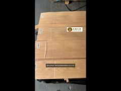 natural american white oak veneer sheets plain/crown cut for plywood