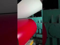 PPGI 0,09-0,7 Spessore TDC51D Lastre di acciaio preverniciate galvanizzate Color Coil con forte anticorrosione Colore rosso