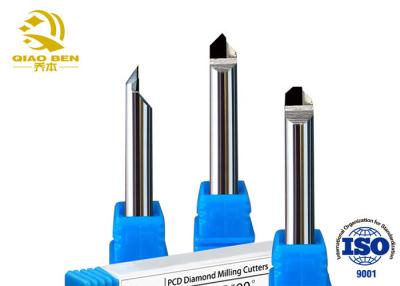 Cina 30 35 40 45 mulino di estremità del router di CNC della fresa di Pcd di grado 6mm in vendita