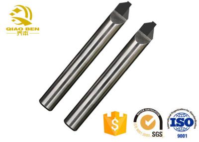 China Diamond Aluminum Milling Cutter PCD One Flutes Straight Cutting Router Bits Carbide End Mill Tools For Cast Aluminum All for sale