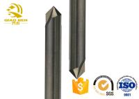 China Solid Carbide Tapered End Mill Cutter 0.4-2.5mm Diameter with 90° Angle for CNC Milling Machines for sale